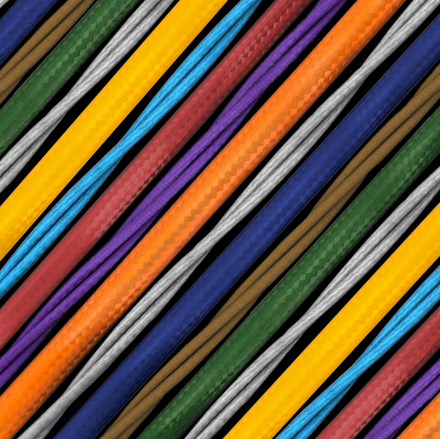 Fabric Braided Cable UK | Decorative Braided Cable